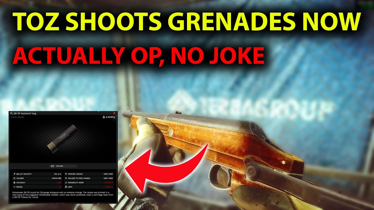 NEW TOZ bullets TEST - Escape From Tarkov - YouTube