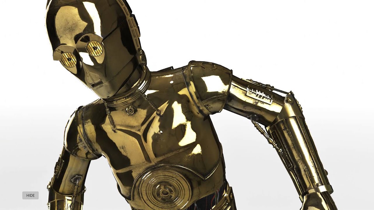 Star Wars Battlefront Screensaver [C 3PO/R2D2][PC/XBOX ONE/PS4] - YouTube