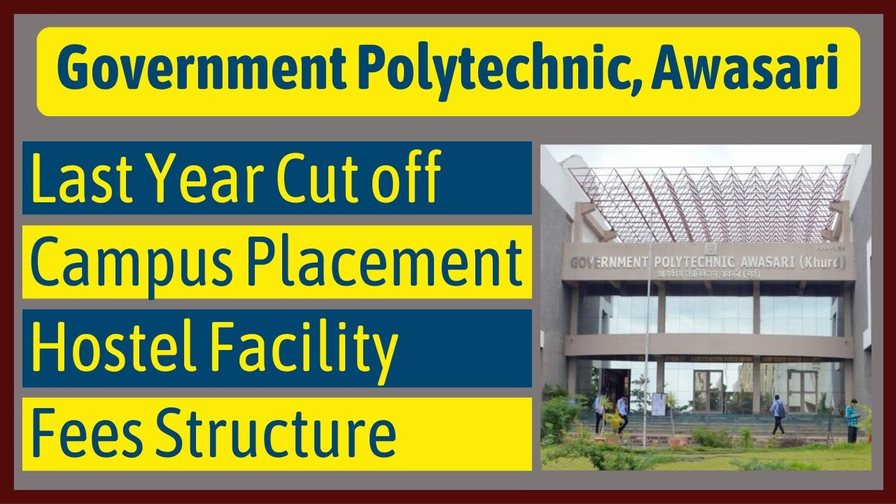 Government Polytechnic Awasari | Maharashtra | Last Year Cut-off ...