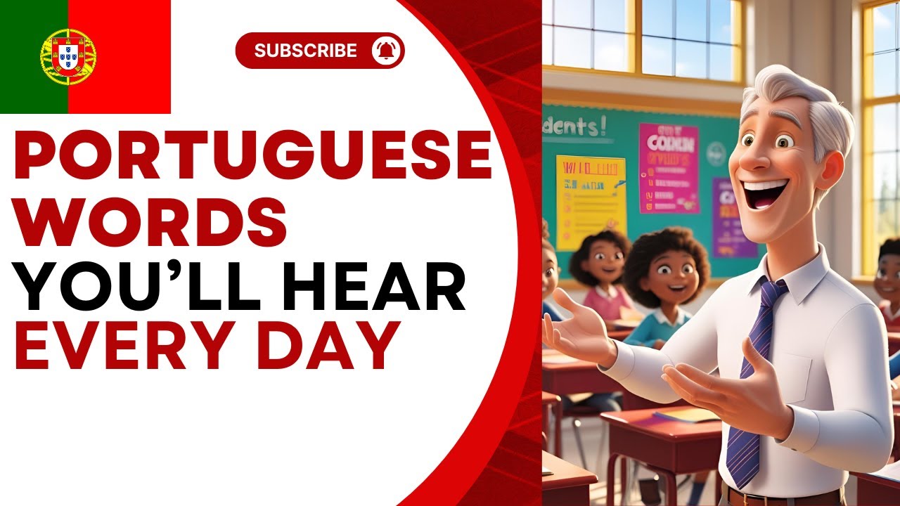 Speak Portuguese Daily Learn Key Beginner Words - YouTube