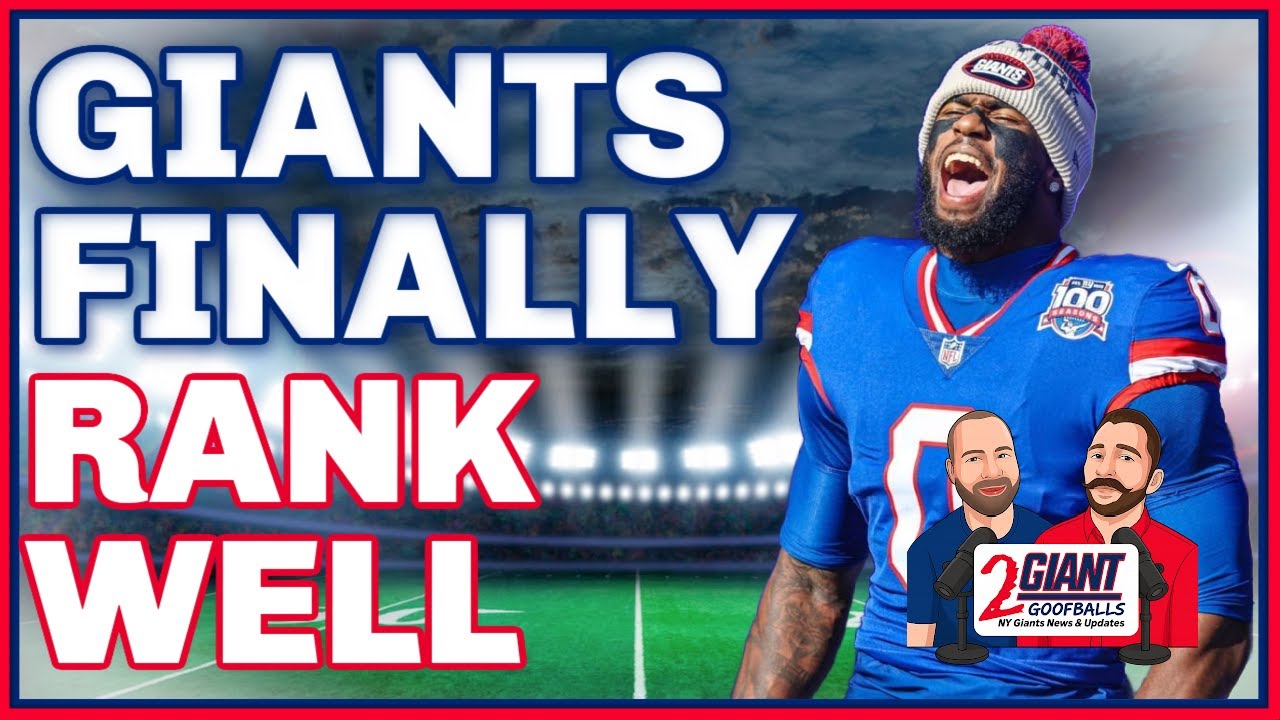 NY Giants Defensive Line Ranked 3rd Best in the NFL! - YouTube
