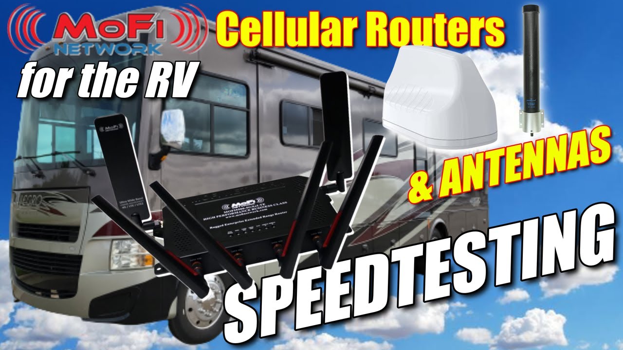 Boosting RV internet speeds with antennas and the MoFi Cellular Routers ...