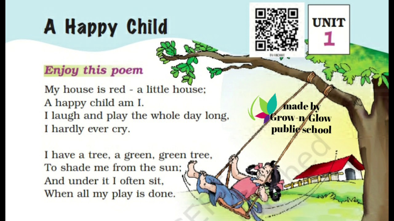 Cbsc english 1st poem - YouTube