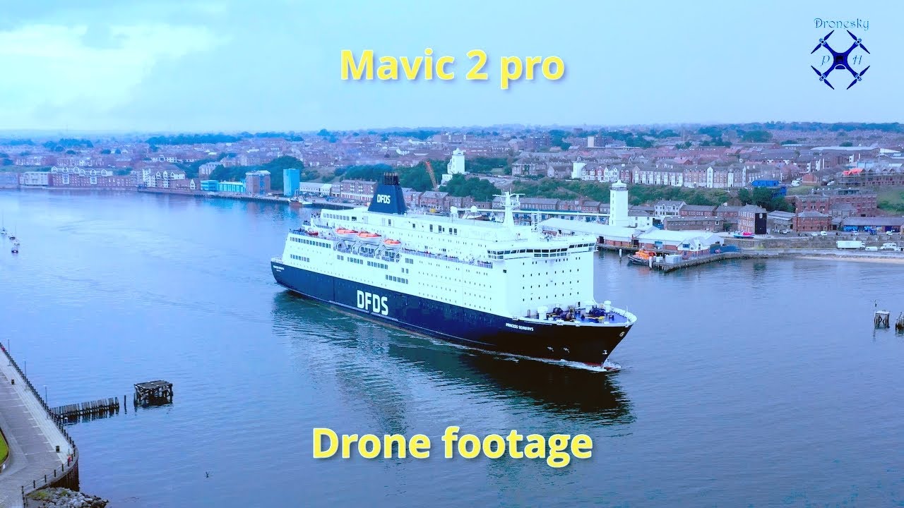 DFDS boat footage using Mavic 2 pro - YouTube