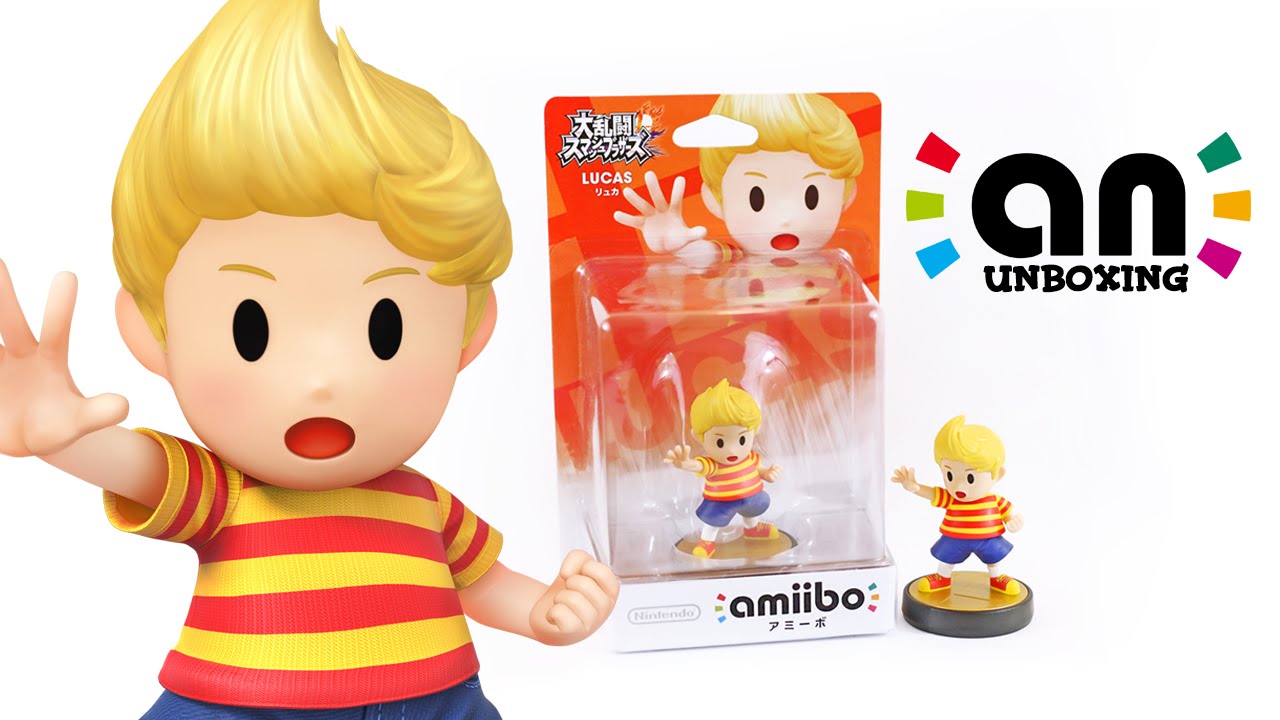 Amiibo News Unboxes: Lucas amiibo - YouTube