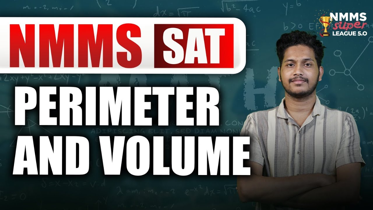 Nmms 2025 Class 08 Sat Perimeter And Volume Maths Nmms Super 4957