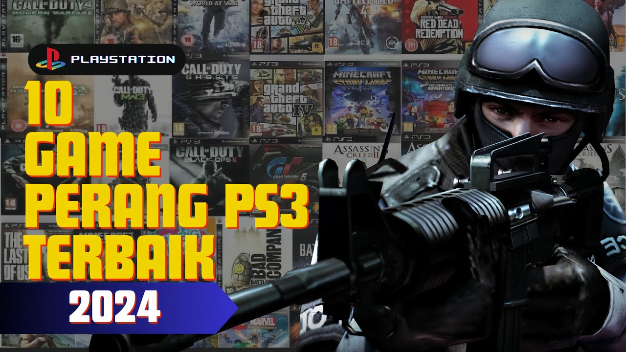 10 GAME PERANG PS3 TERBAIK VERSI BEJA TV - YouTube
