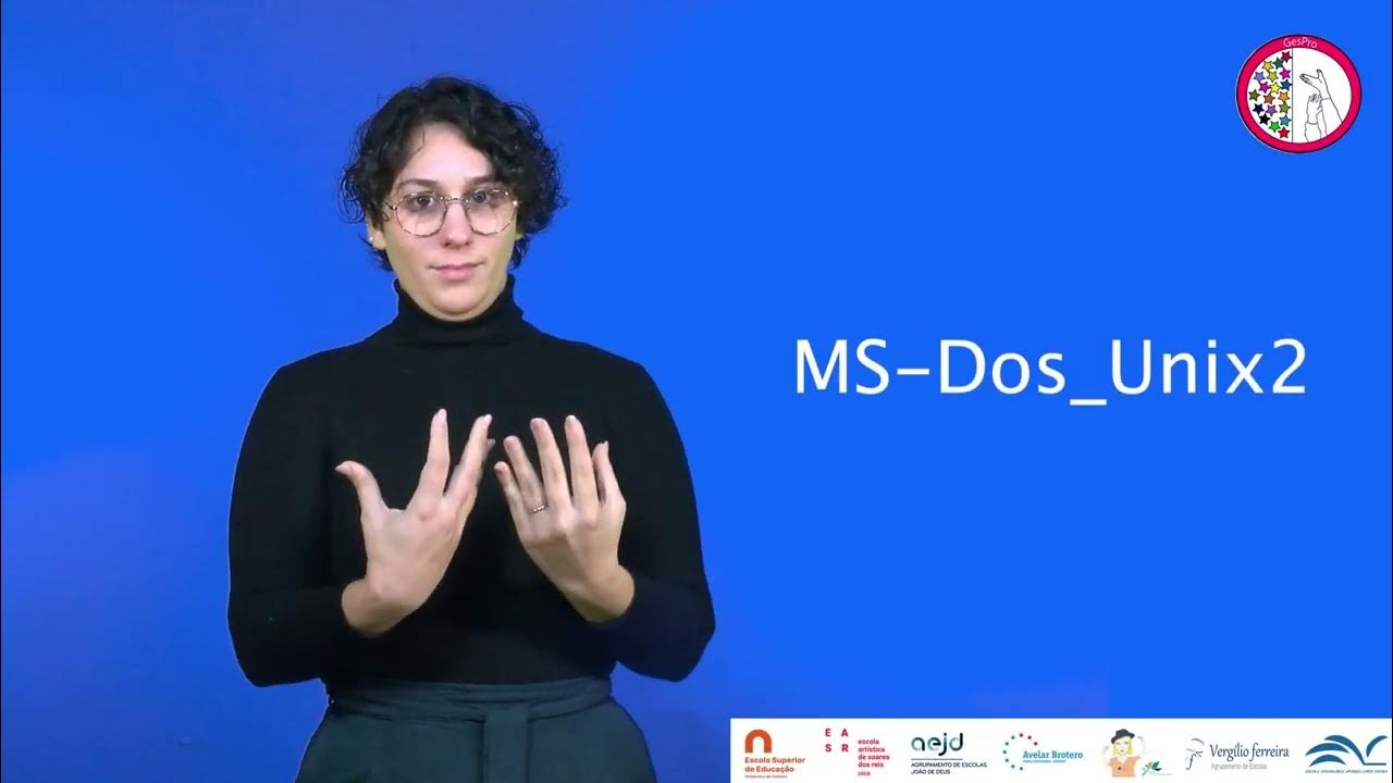 #Lista1 MS DOS Unix v2 - YouTube