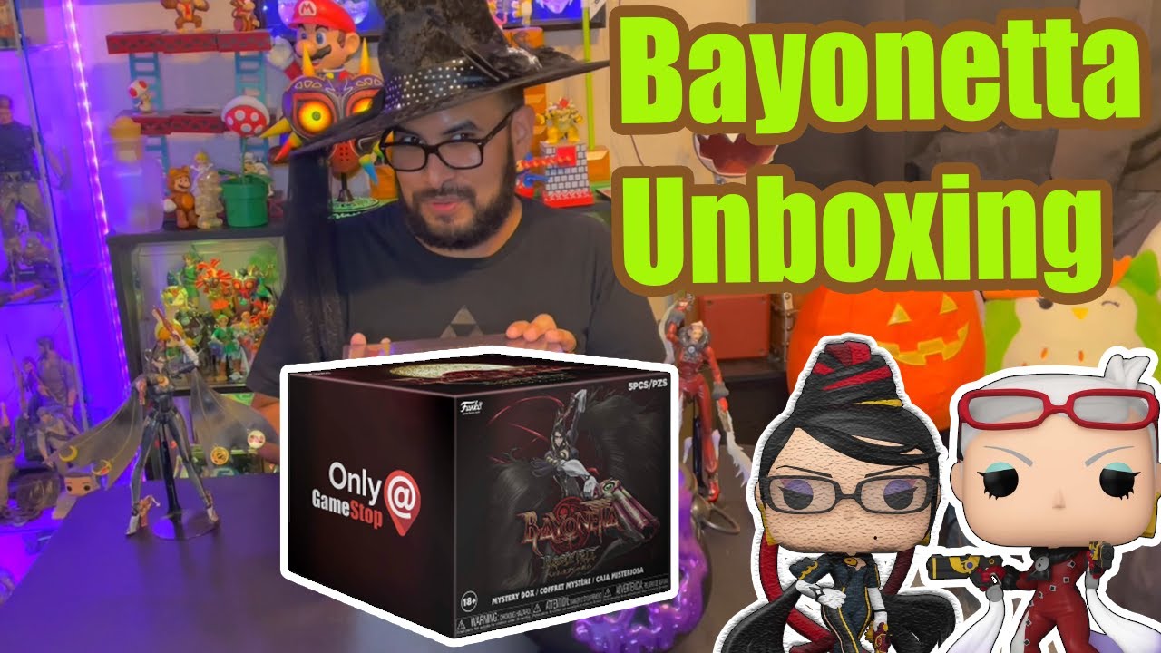 Bayonetta Bloody Fate Funko Box Unboxing - YouTube