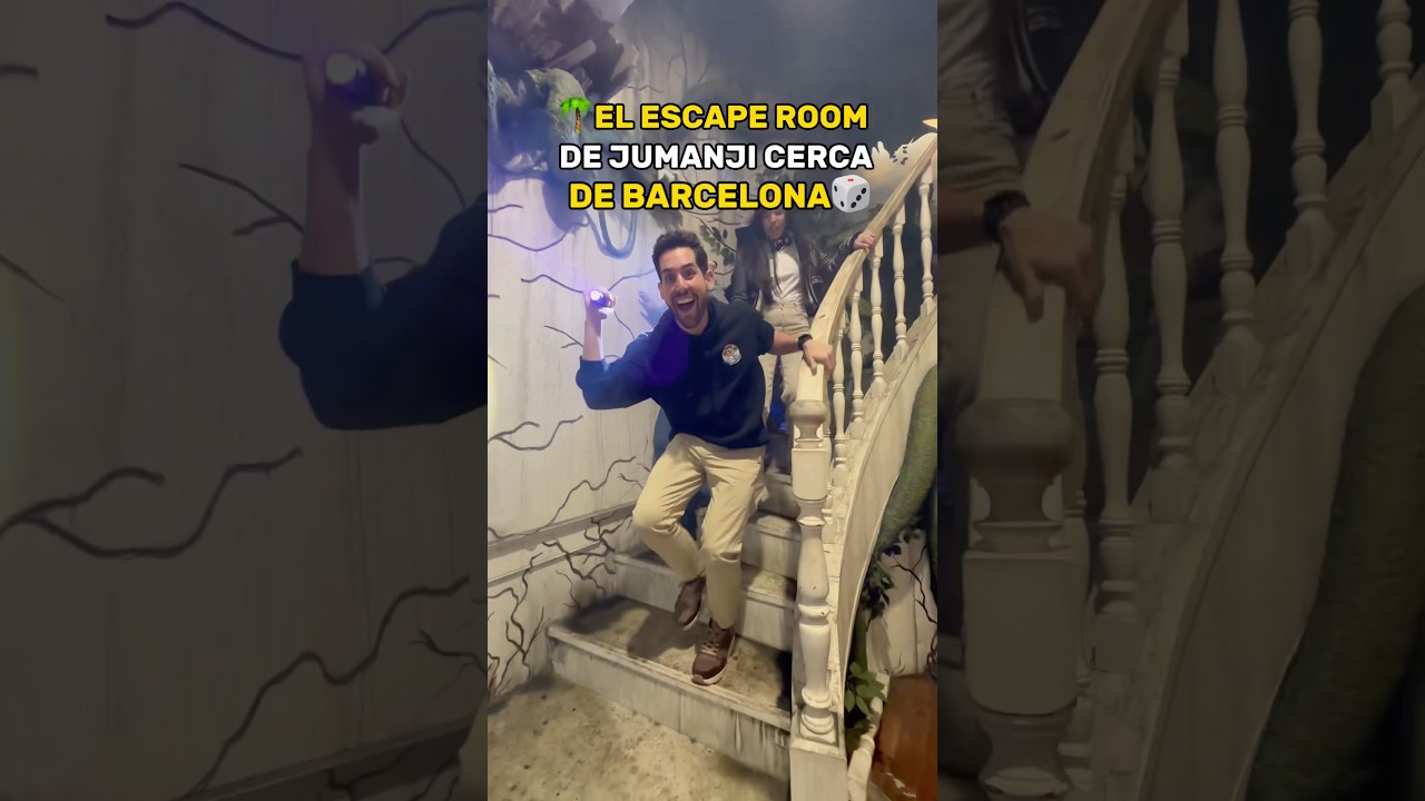 🌴EL ESCAPE ROOM AMBIENTADO EN JUMANJI CERCA DE BARCELONA🎲 - YouTube