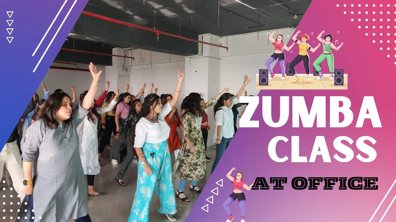 Zumba Class at Office in Mumbai | ZUMBA SESSION🏃‍♀️🏃‍♀️ - YouTube