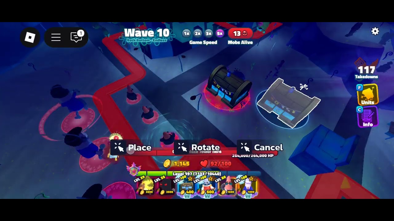 Secret Agent Star VS. Perch perkins! Spongebob TD - YouTube