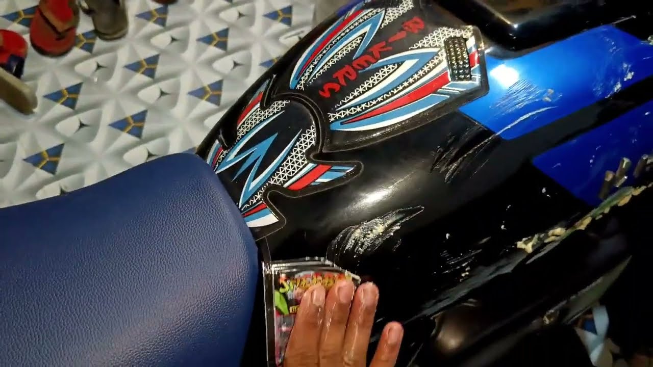 bike polishing at home - YouTube