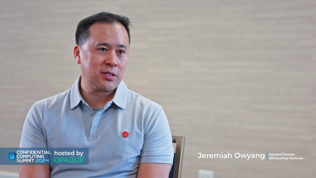Jeremiah Owyang Confidential Computing Summit 2024 Interview - YouTube