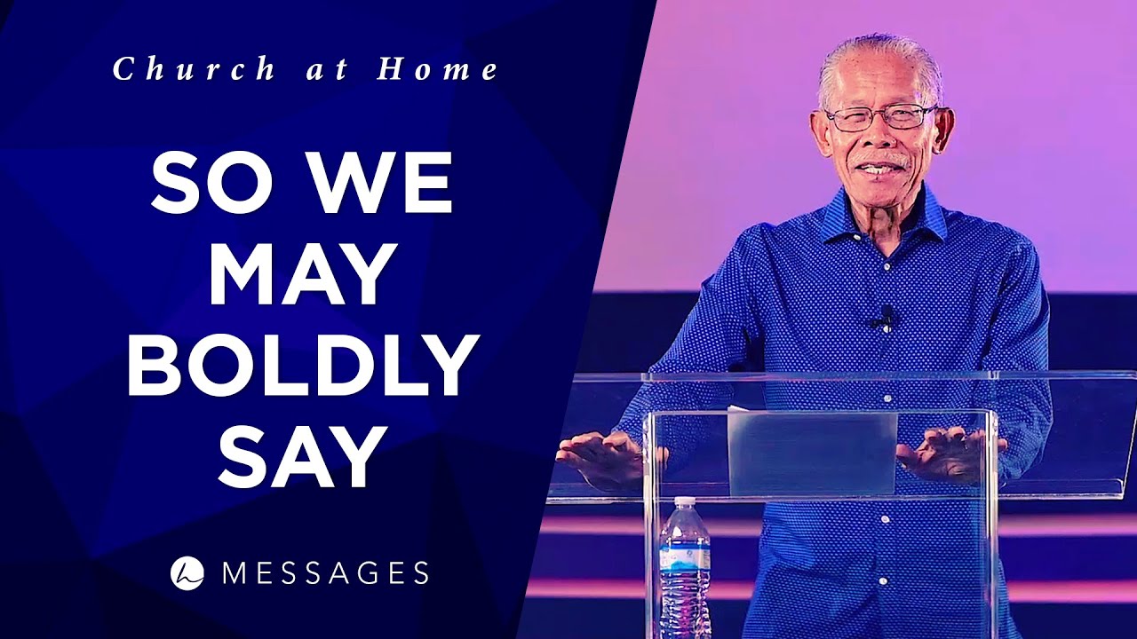 So We May Boldly Say | Full Service | Joe Dejesa - YouTube