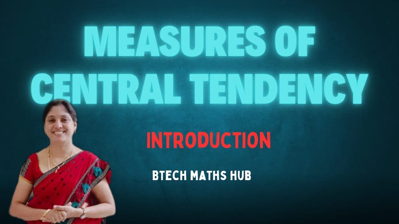 Measure of central Tendency- Introduction- Probability And Statistics ...