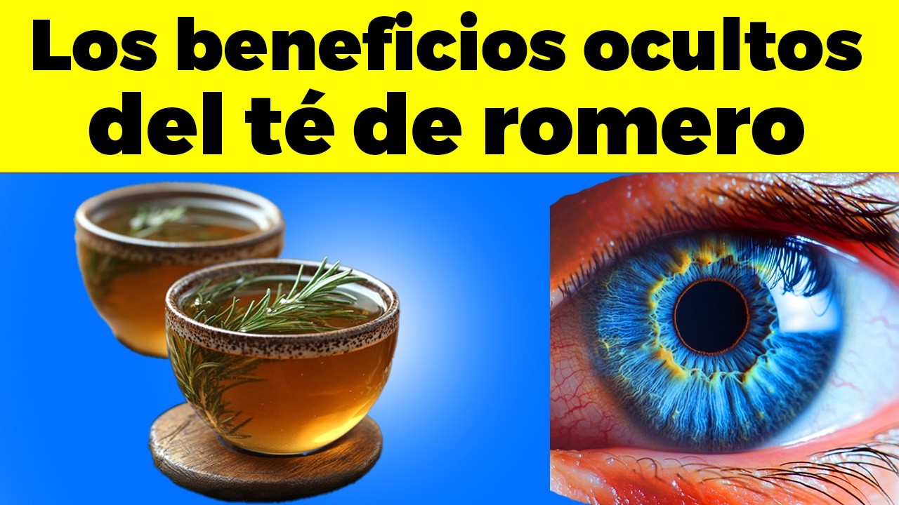 ¿TOMAS TÉ DE ROMERO? ¡ASÍ LO ACTIVAS! Increíbles BENEFICIOS de Tomar ...