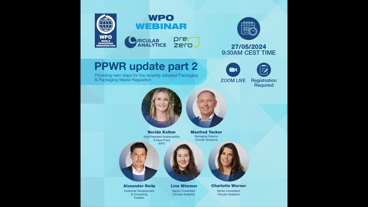 PPWR update part 2 - Providing next steps for the recently adopted ...