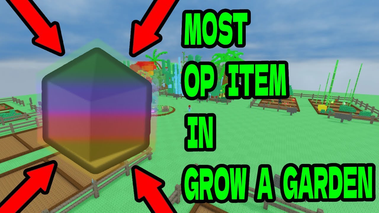 THE MOST OP ITEM IN GROW A GARDEN! - YouTube