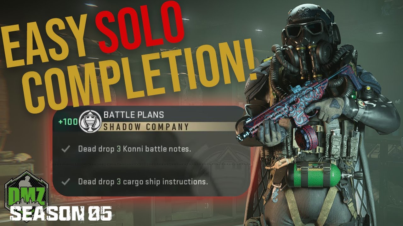 EASY Solo Battle Plans Mission Completion for Shadow Company | Call of ...