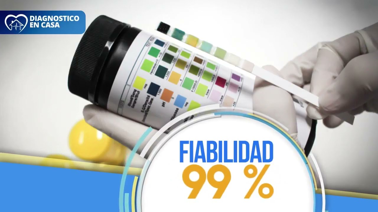 Presentación de las tiras reactivas - 10 parámetros y procedimiento ...