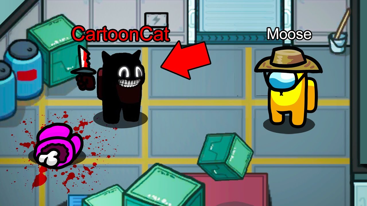 AMONG US But CARTOON CAT is an IMPOSTOR! - YouTube