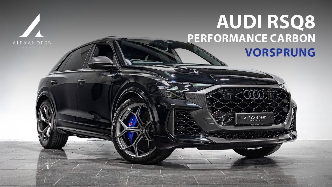 Audi RSQ8 Performance Carbon Vorsprung - Walkaround - YouTube