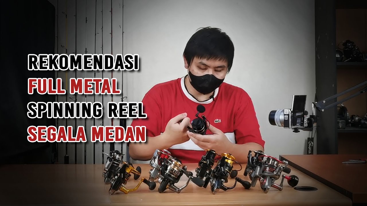 BINGUNG NYARI REEL FULL METAL? REKOMENDASI TERBAIK REEL MULTIFUNGSI ...