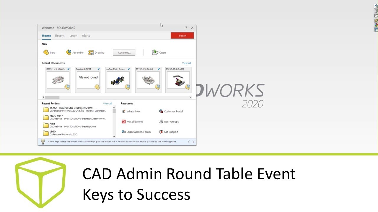 CAD Admin Round Table Event - Keys to Success - YouTube