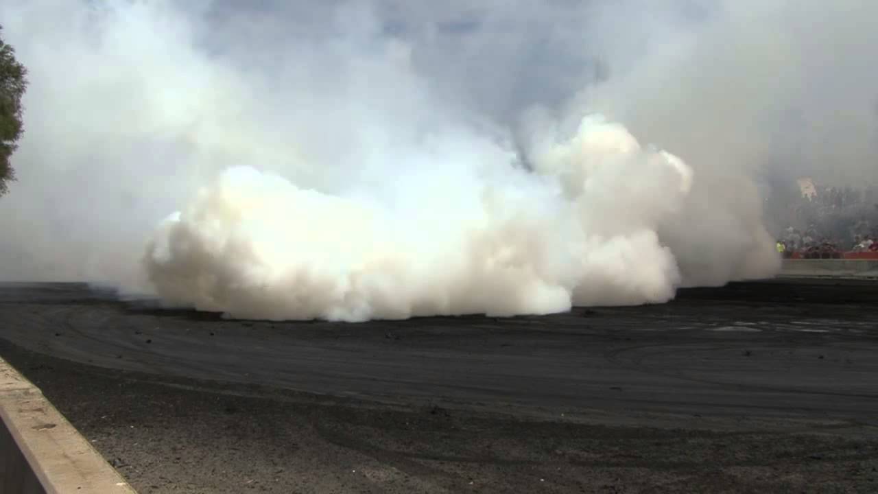 Brasher ULEGAL Burnout Comp Powercruise #43 2013 Queensland Raceway ...