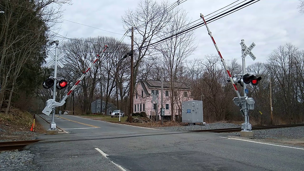 Railroad Crossing | Larch Row, Wenham, MA - YouTube