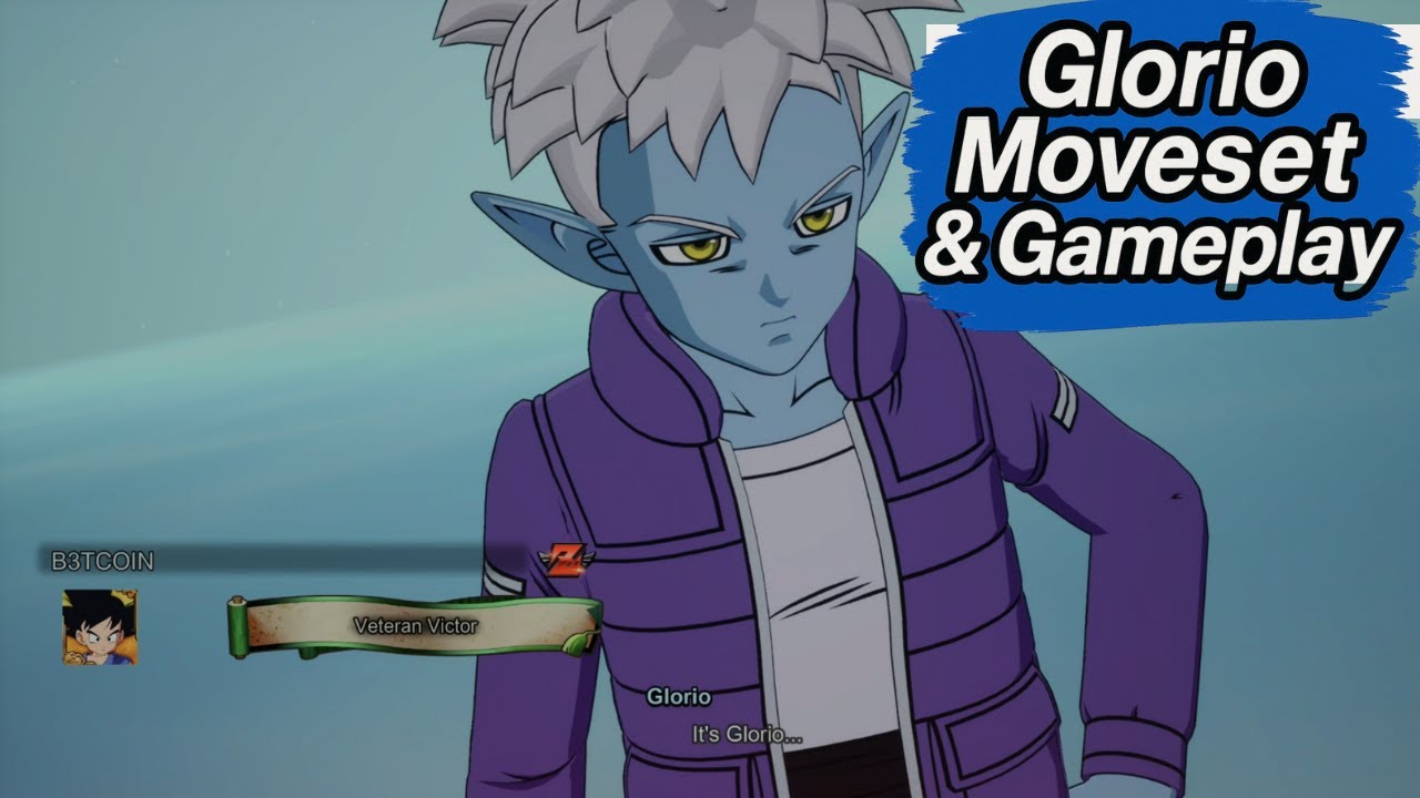 Glorio Moveset & Gameplay! Dragon Ball Sparking Zero DLC 2 Early Access ...