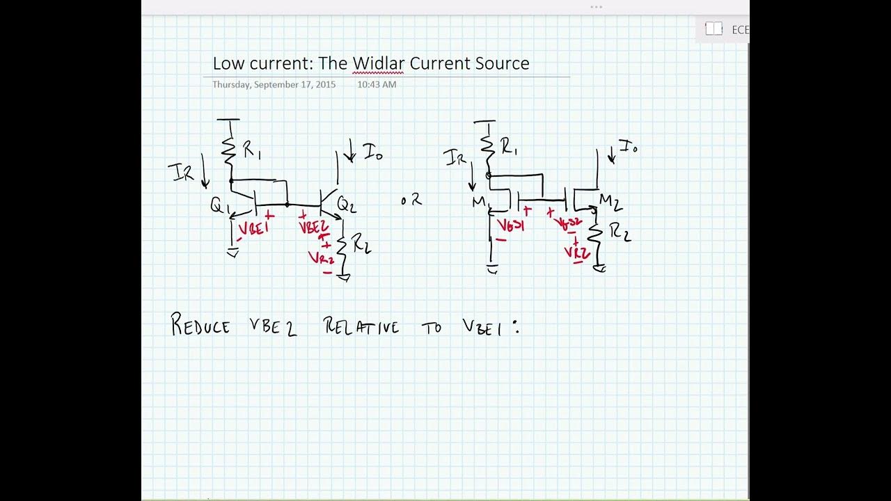 ECE3204 Lecture 11B - Widlar Current Source - YouTube