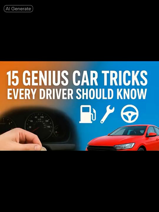 15 Genius Car Tricks Every Driver Should Know - YouTube
