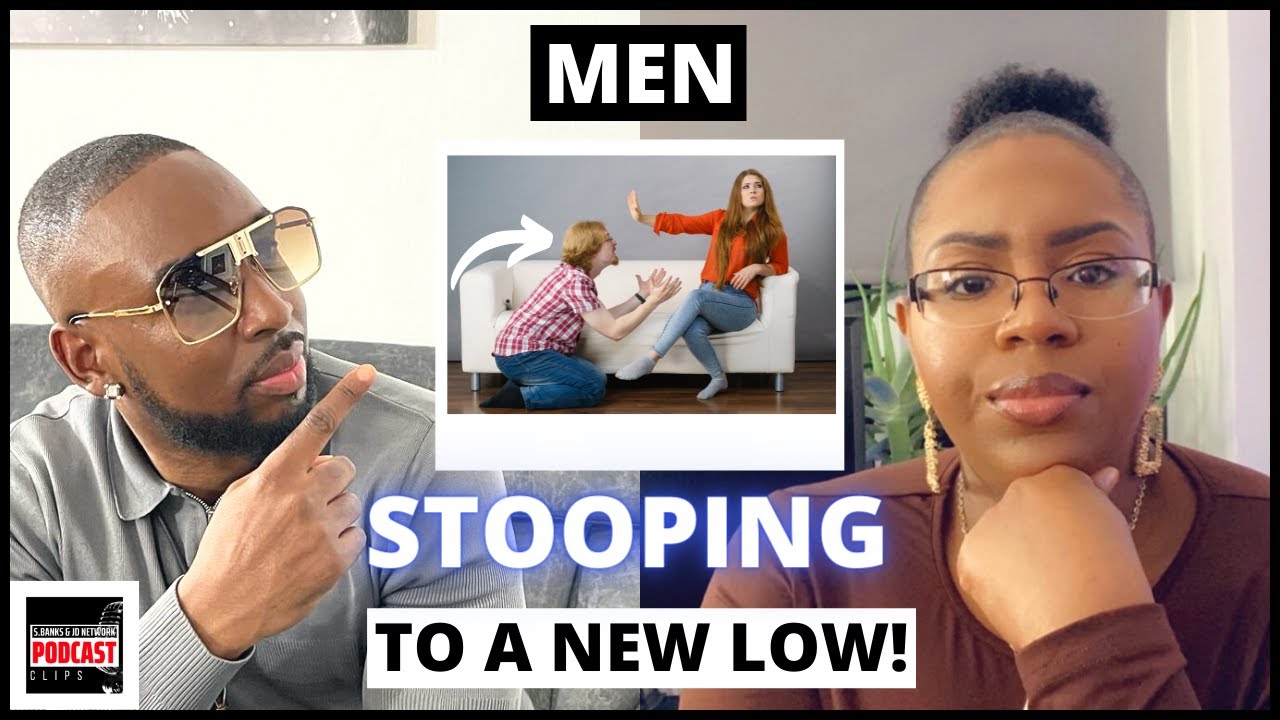 Men STOOPING to a new low! - YouTube