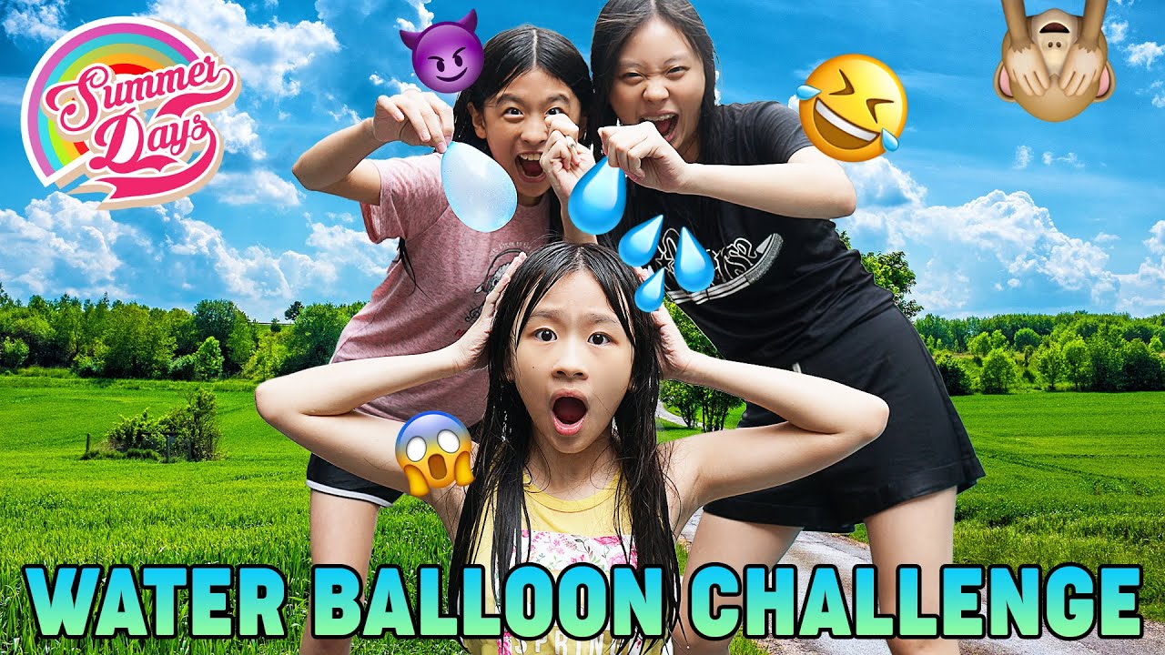 WATER BALOON GAMES PART 2 - YouTube