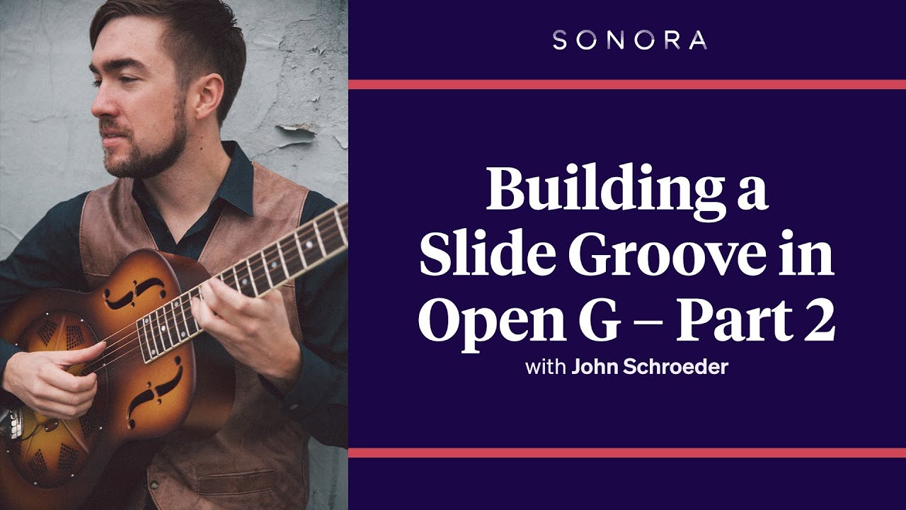 Building a Slide Groove in Open G - Part 2 - YouTube
