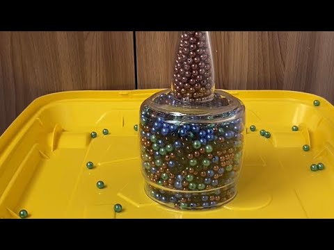Satisfying reverse video| Falling beads ASMR - YouTube