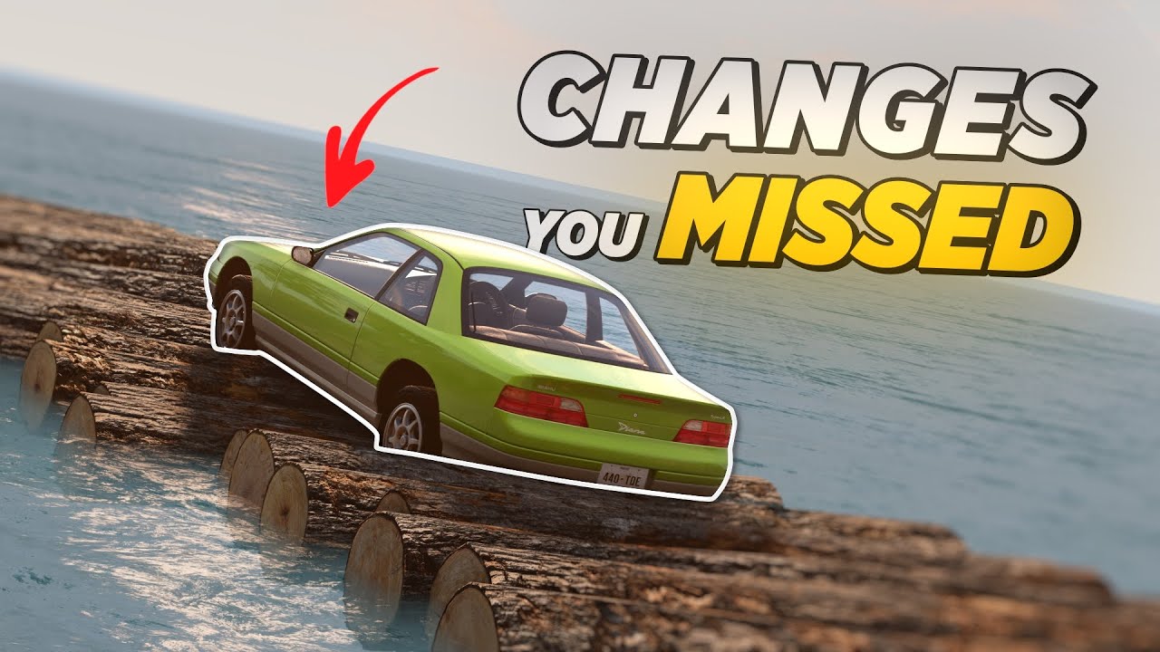 Updated Career Mod, Showroom, Water Splash Sounds & More - BeamNG 0.32 ...