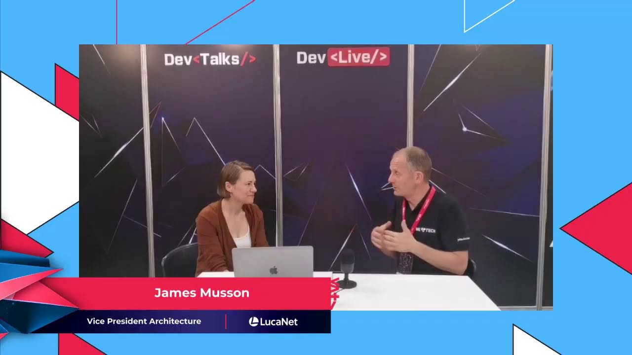 DevLive with James Musson, Vice President Architecture @LucaNet - YouTube