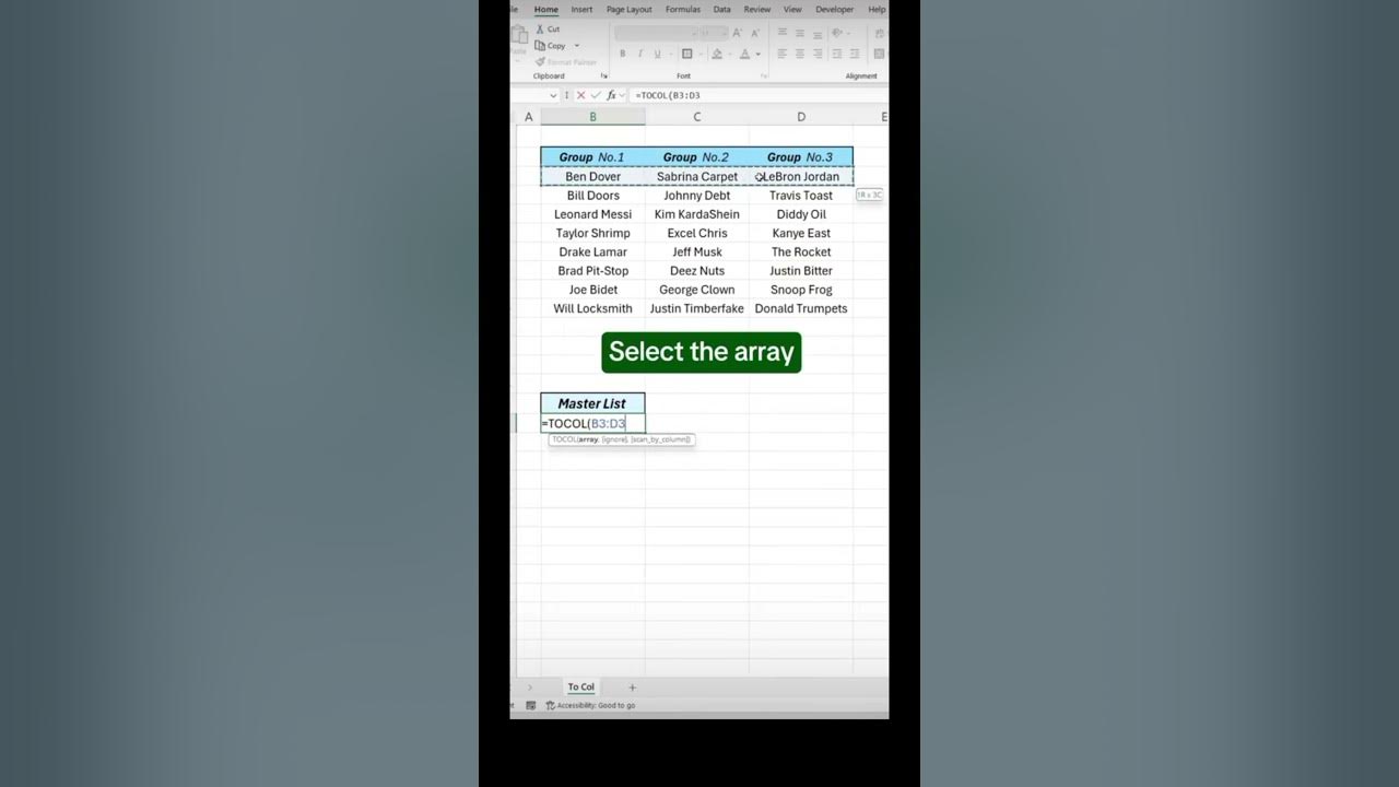 New Excel Feature! #exceltrick2024 #newexcel #excelshortcuts #shorts #viralvideo - YouTube