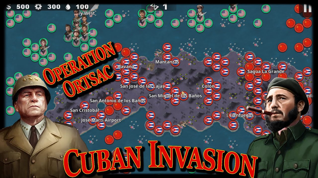 Invasion Of Cuba Operation Ortsac WW3 Alternate History - YouTube