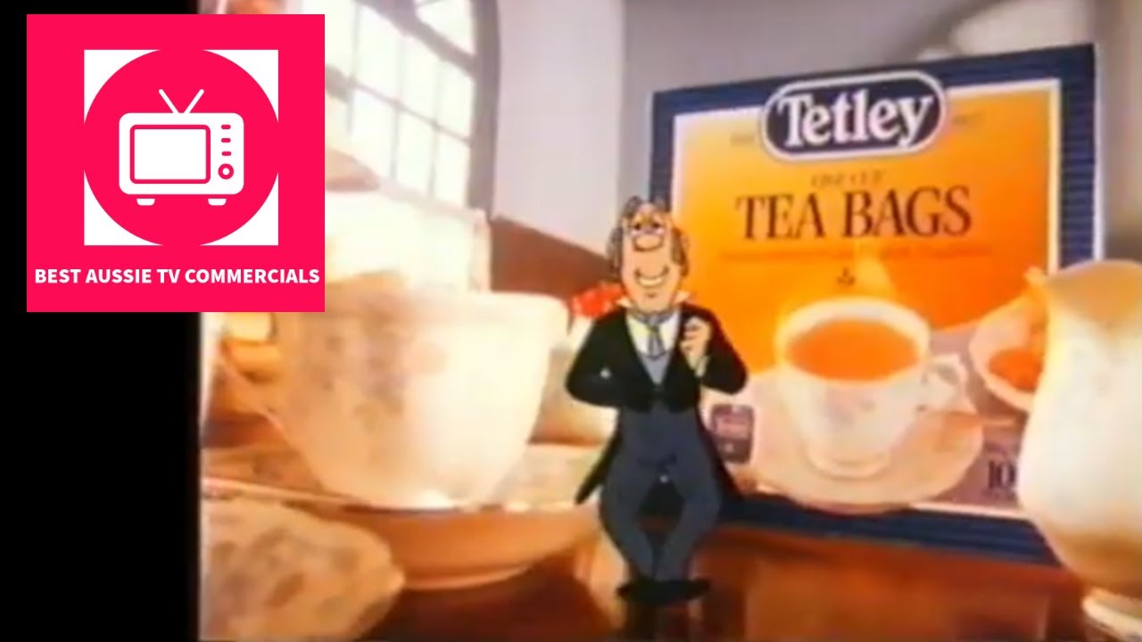 Only Tetley Tea Bags Jingle [1989] Best Aussie TV Commercials - YouTube