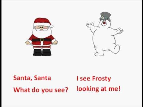 Santa, Santa What Do You See? - #santa - #kids - #santaclaus - YouTube