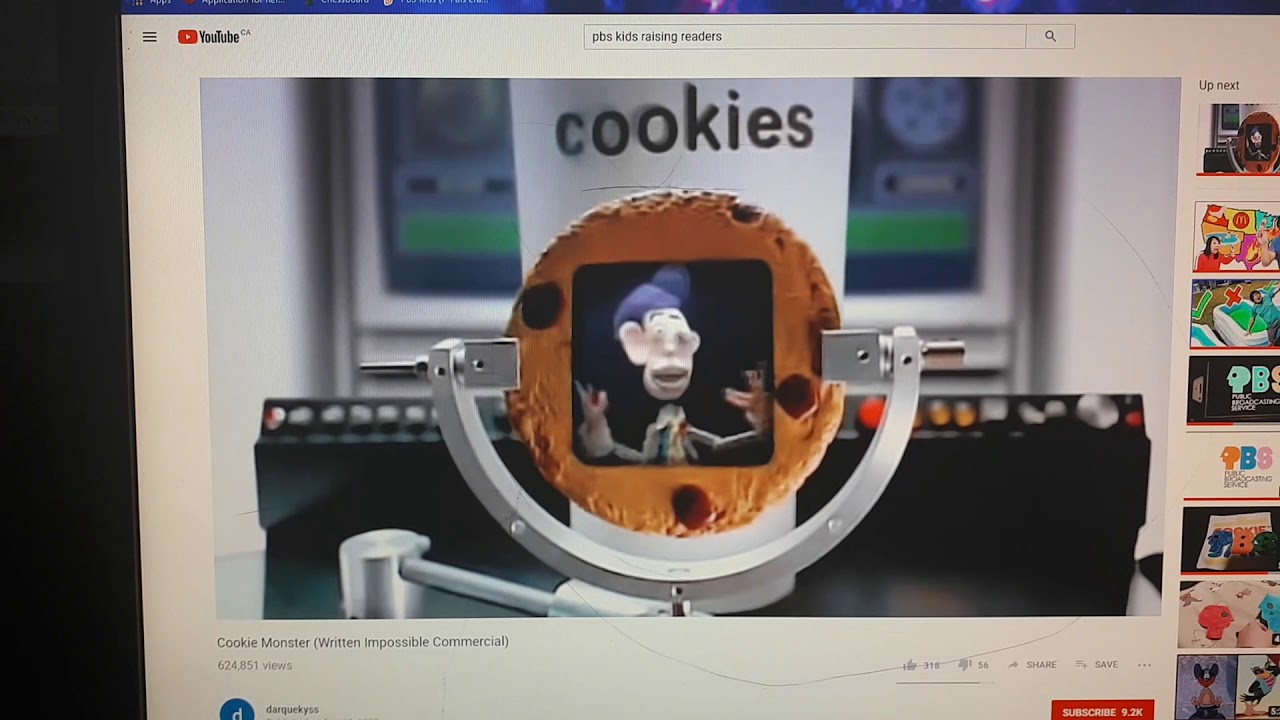 cookie monster art smartypants missoni impossible - YouTube