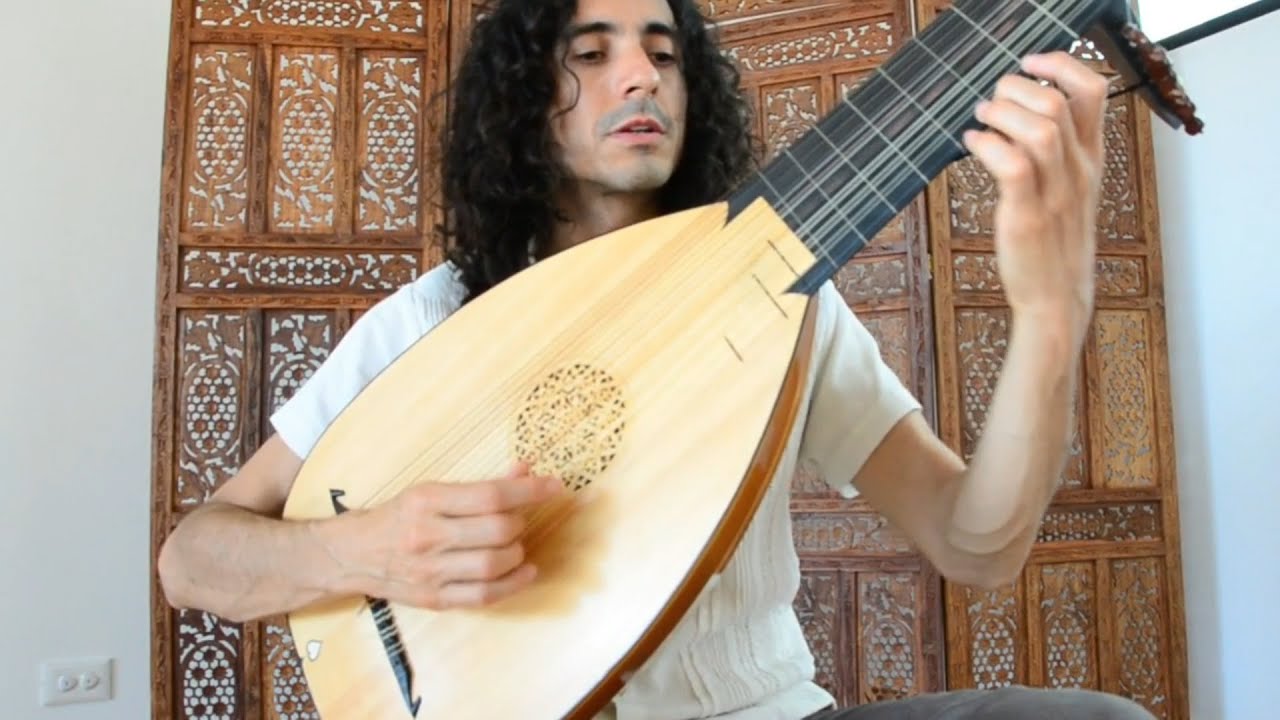 A simple tune. Lute improvisation by Alejandro Jenné - YouTube