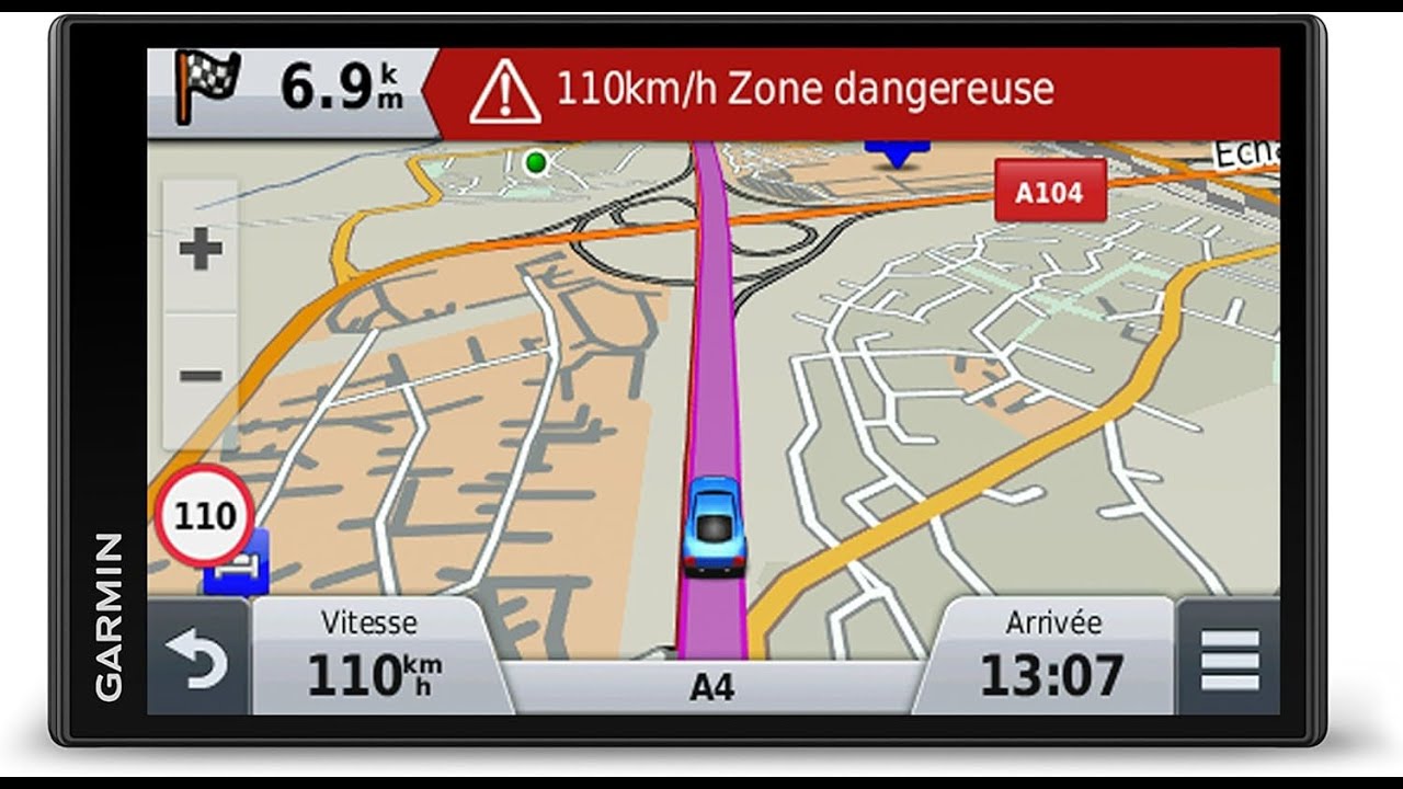 Test garmin drivesmart 65 - YouTube