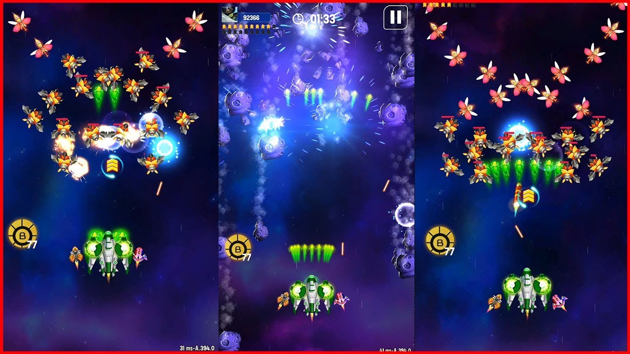 Space shooter: galaxy attack viteran Mode Level 5-2 || Rocket studeo ...