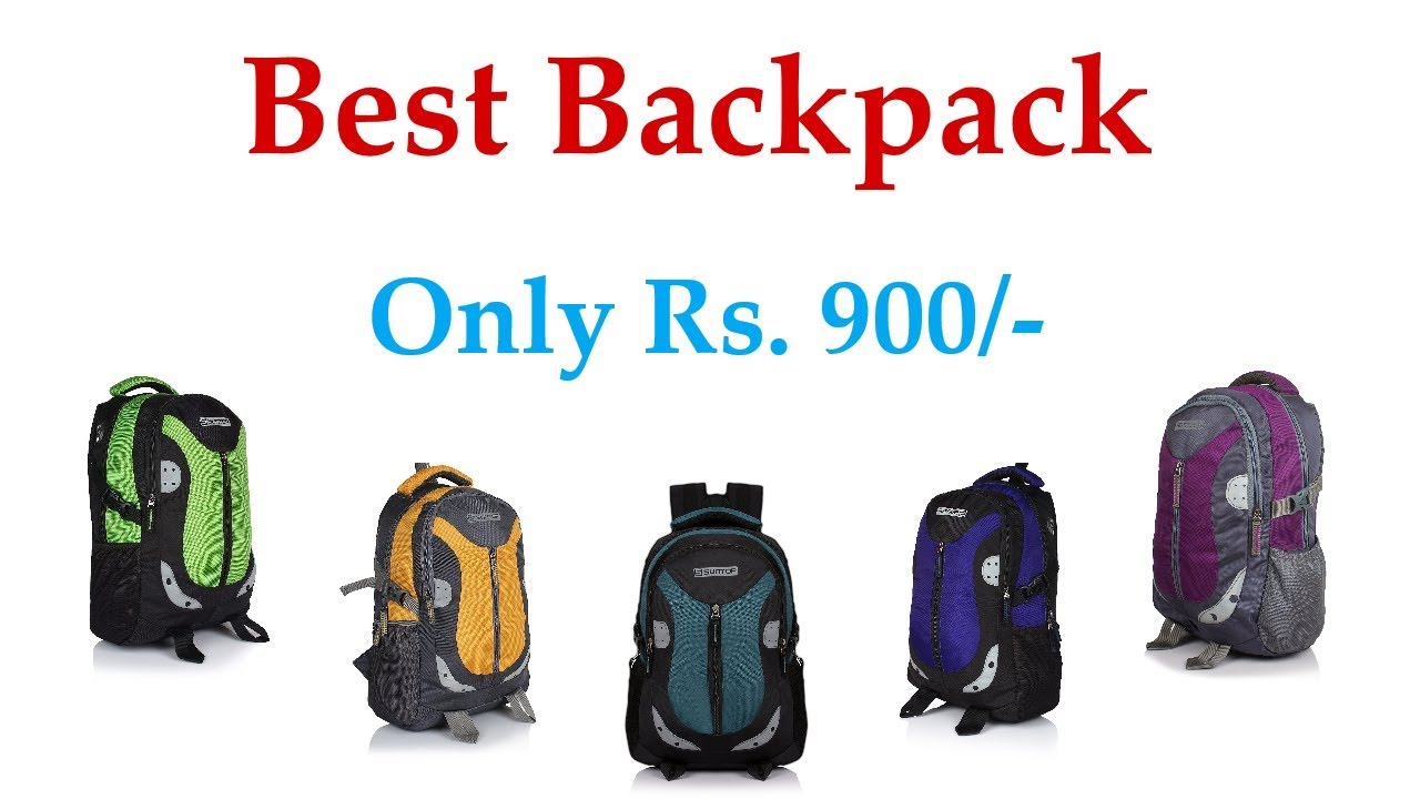Top Backpack In India - YouTube