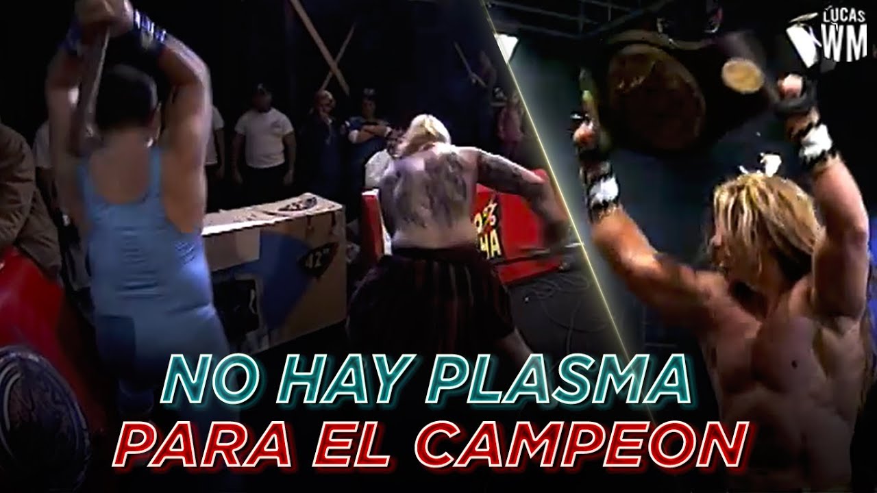 El día que Mc Floyd y Mario Moran destruyeron el plasma del campeón de ...